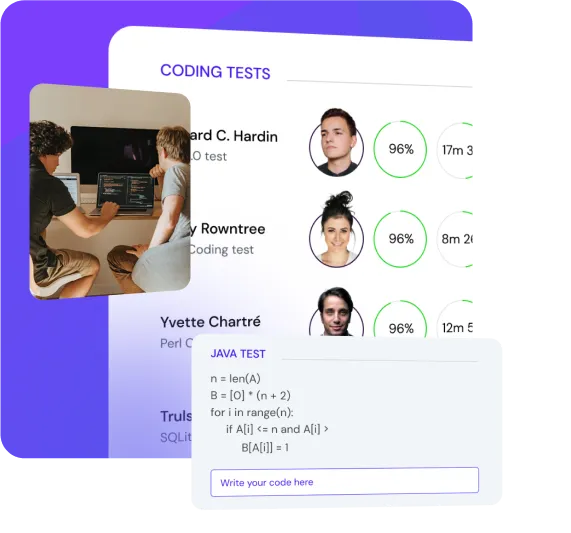 Assess candidate’s coding skills with iMocha’s real time coding simulator